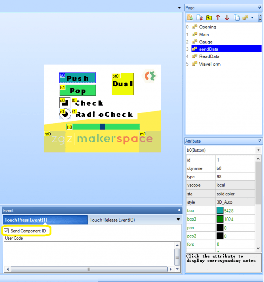 MVC Nextion - Arduino Communication - Maker Space Zaragoza